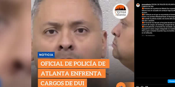 OFICIAL DE POLICÍA DE ATLANTA ENFRENTA CARGOS DE DUI – PRENSA ATLANTA ...